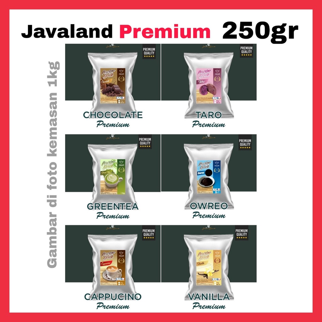 Jual [PART 1] [250 gr PREMIUM Javaland] Bubuk Minuman Kekinian (HY ...