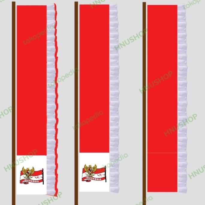 Jual Bendera Umbul Umbul Merah Putih Rempel Garuda dan Polos Berkualitas terlaris | Shopee Indonesia