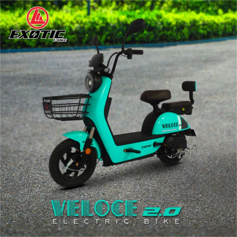 Jual Sepeda Listrik/Elextric Bike EXOTIC VELOCE 2.0 48V 20AH 500 WATT ...