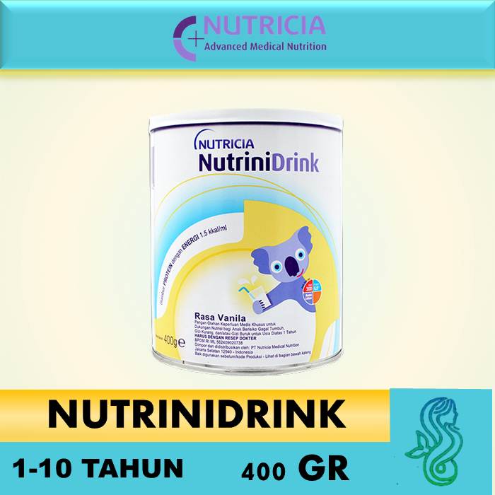 Jual NUTRINI DRINK POWDER 400 GRAM [ SUSU BUBUK NUTRINIDRINK VANILA 0 ...