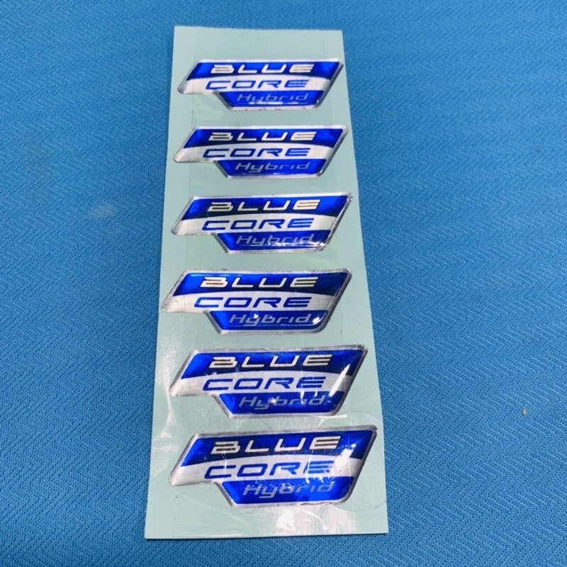 Jual emblem stiker logo yamaha bluecore hybrid | Shopee Indonesia