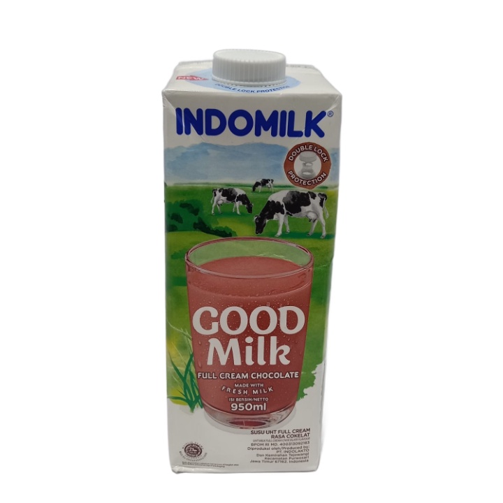 Jual INDOMILK UHT GOOD MILK CHOCO 950ML | Shopee Indonesia