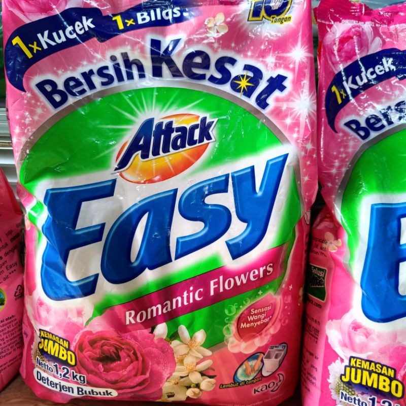 Jual Attack Easy Deterjen Bubuk 1,2Kg | Shopee Indonesia