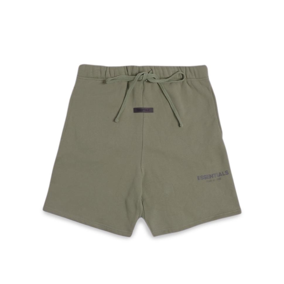 Jual FOG Essentials Black Rubber Reflective Shorts Green | Shopee Indonesia
