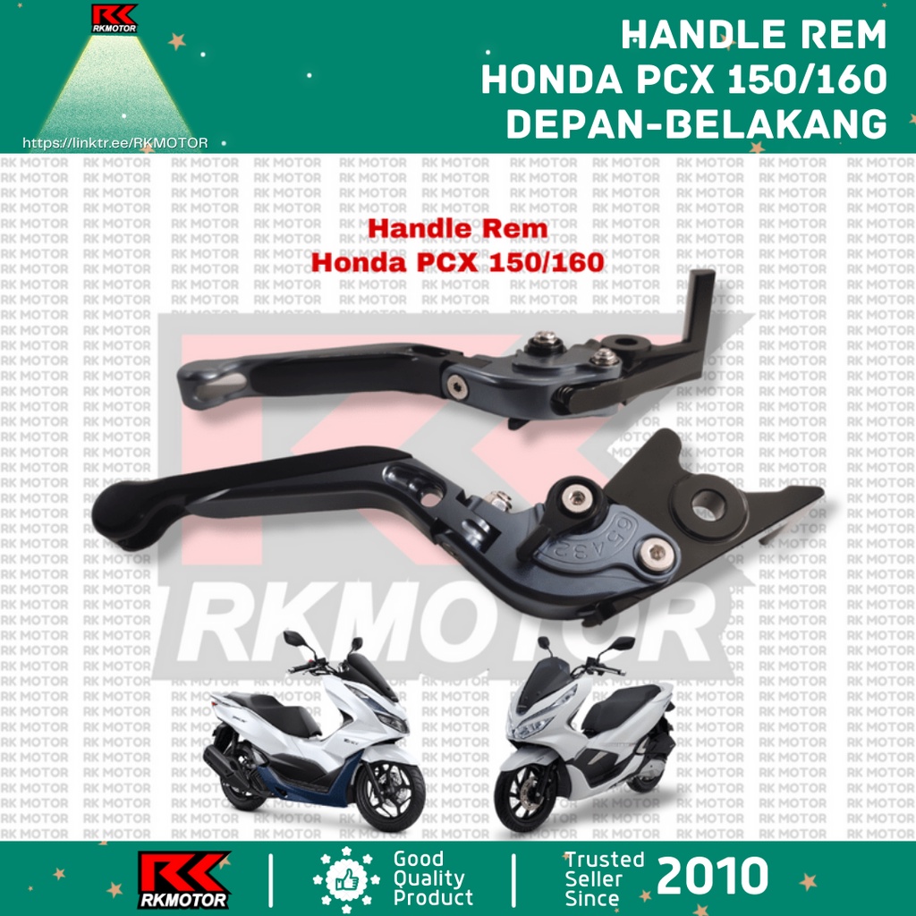 Jual Handle Hendel Tuas Stelan Rem Honda PCX 150 160 Lipat Custom ...