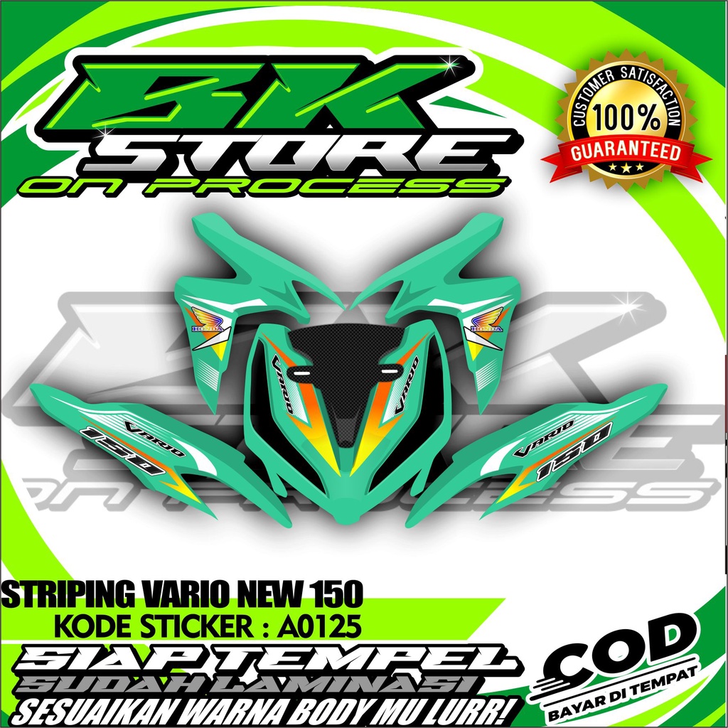 Jual STICKER VARIASI / STRIPING VARIO 125-150 NEW VARIASI TERBARU ...