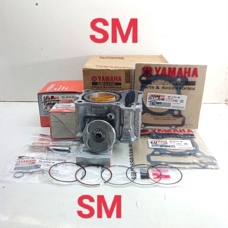 Jual Set BLOCK BLOK SEHER MESIN PISTON KIT N MAX NEW 2020, AEROX NEW ...