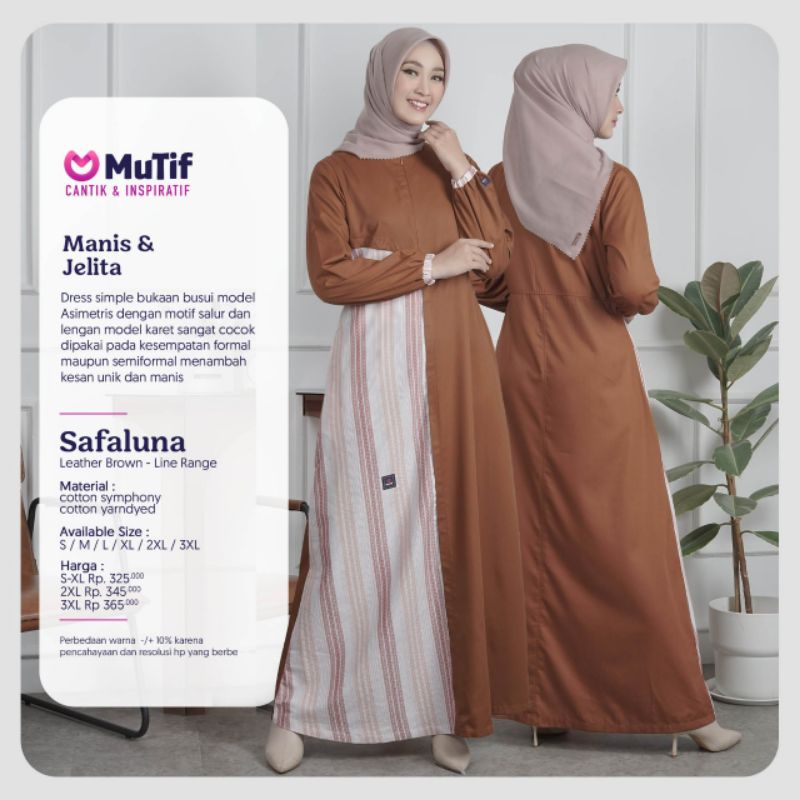 Jual Gamis MUTIF SAFALUNA Terbaru 2023 | Shopee Indonesia
