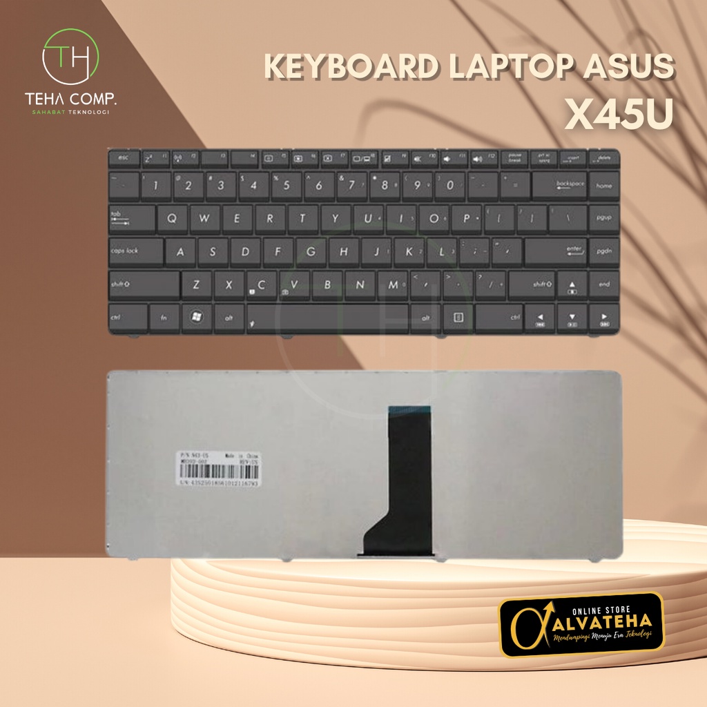 Jual Keyboard X45U A5U5 Laptop X45 X45A X45C X45V X43U A43 A43S A45 ...