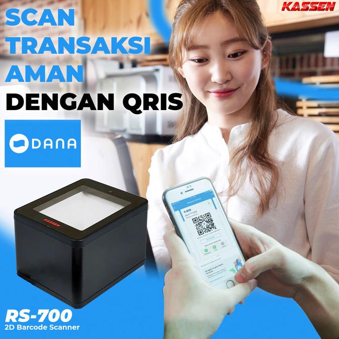 Jual 2D Omni Barcode Scanner KASSEN PO 700 Payment Box - Scanner Dana ...
