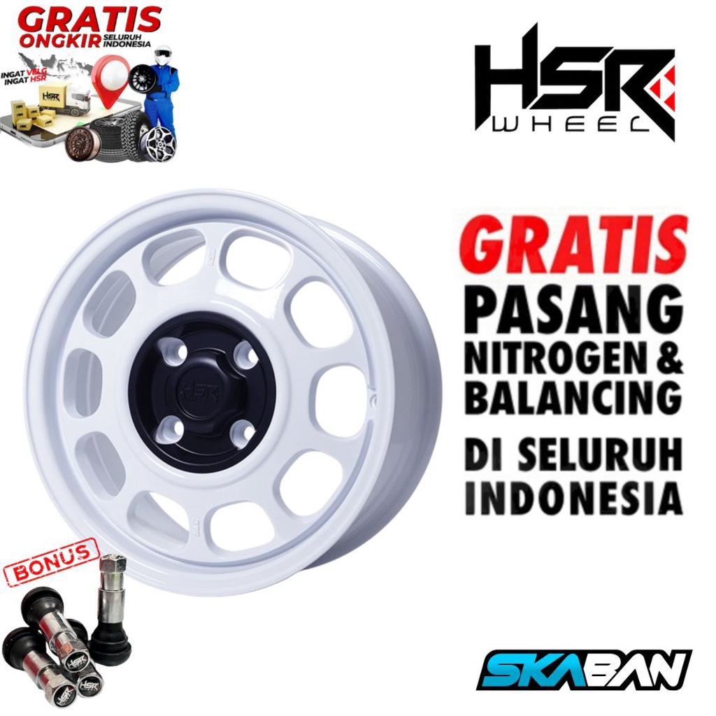 Jual VELG MOBIL RING 16 KLG 9100 HSR R16X7 H4X114,3 ET42 WHITE | Shopee Indonesia