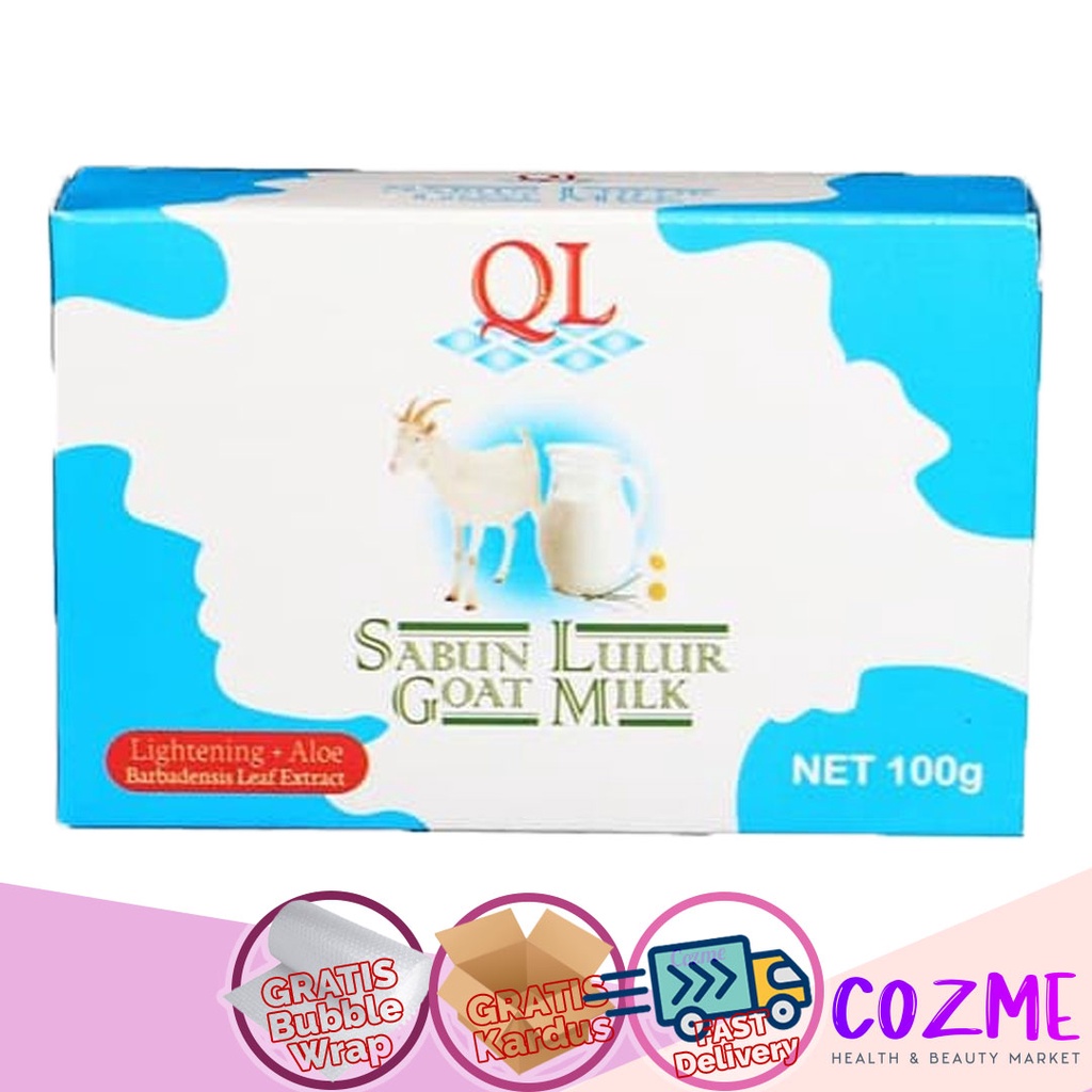 Jual QL Sabun Lulur Goat Milk 100gr | Shopee Indonesia