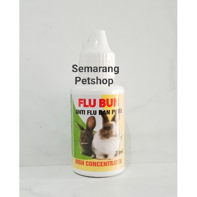 Jual Obat Anti Flu Pilek dan Infeksi Pernapasan Kelinci FLU BUN 30 ML ...