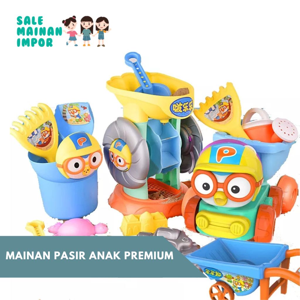 Jual SMI Mainan Pasir Anak PREMIUM poro / Mainan Anak 2E9 / mainan ...