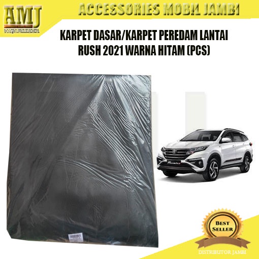 Jual KARPET DASAR/KARPET PEREDAM LANTAI RUSH 2021 WARNA HITAM (PCS ...