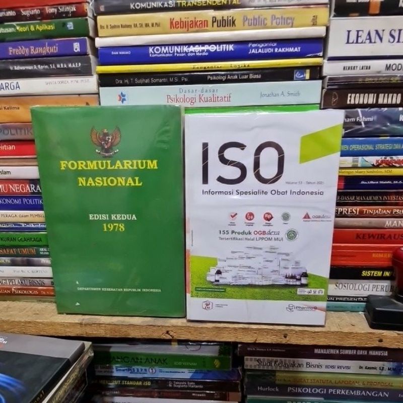 Jual Iso VOLUME 53 Tahun 2021 dan Formularium nasional edisi 2 Tahun 1978 | Shopee Indonesia