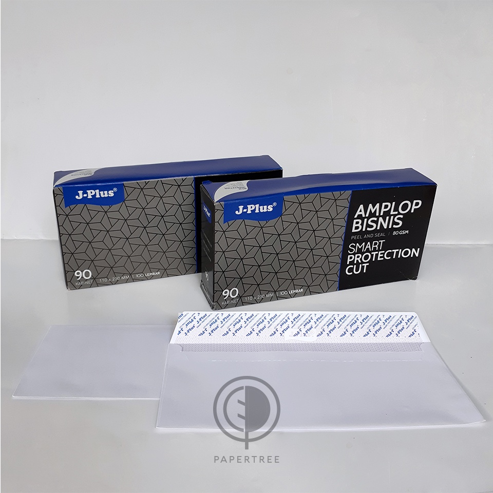 Jual Amplop Putih J-PLUS Biru Tipe 90 [KABINET] 80 gsm | Shopee Indonesia