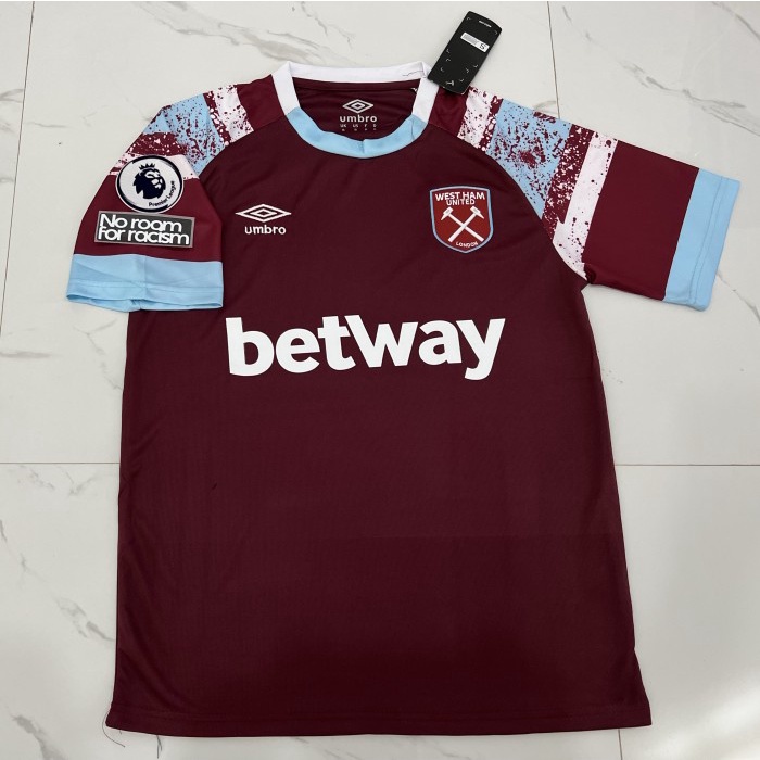 Jual JERSEY WESTHAM HOME 2022 2023 FULL PATCH BPL JERSEY FULL PATCH BPL ...