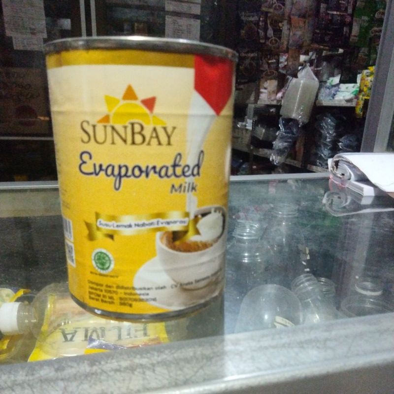 Jual SUSU LEMAK NABATI EVAPORASI SUNBAY EVAPORATED MILK 380 GRAM ...