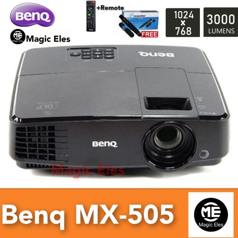 Jual PROYEKTOR BENQ MX505 LUMENS 3000 | Shopee Indonesia