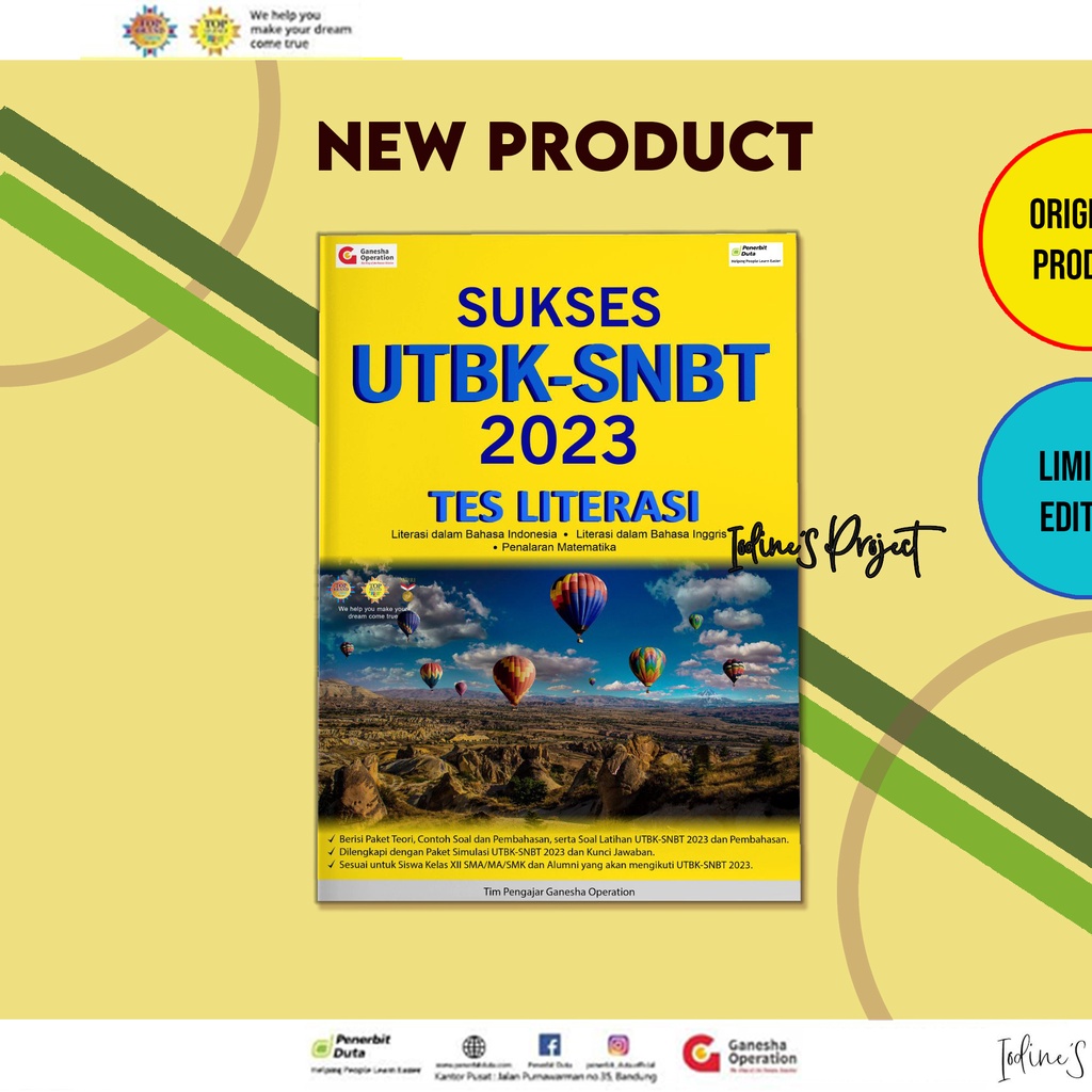 Jual SUKSES UTBK-SNBT 2023: Tes Literasi | Shopee Indonesia