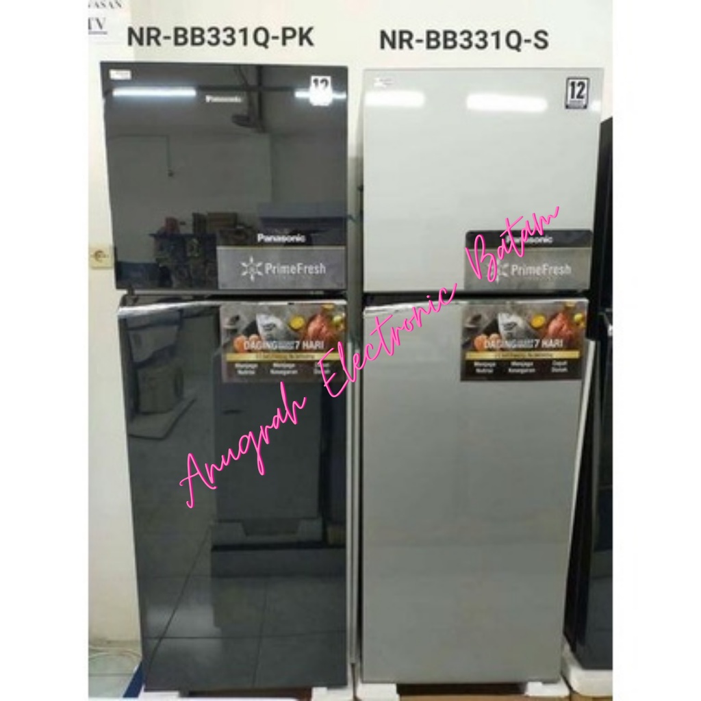 Jual Kulkas Panasonic 2 Pintu NR-BB331Q-S Prime Fresh Inverter 331 324 L BATAM | Shopee Indonesia