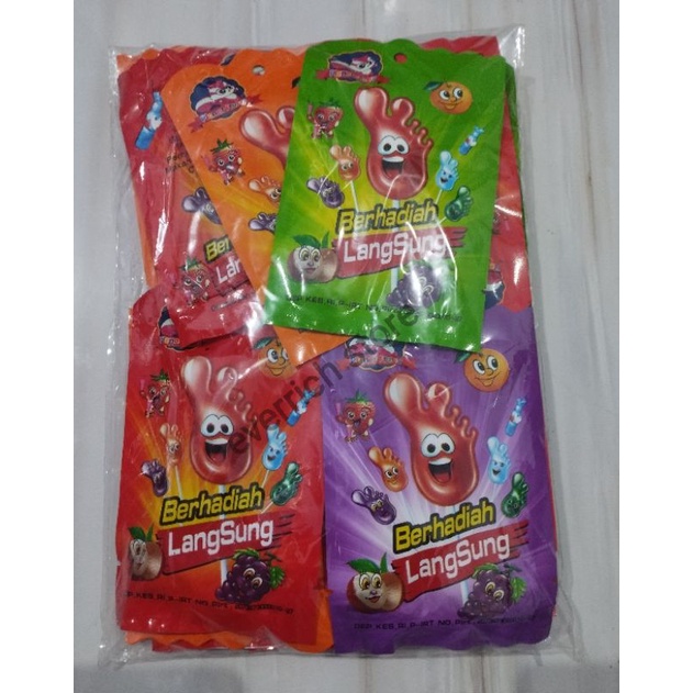 Jual permen kaki planet fruity berhadiah (20pcs) | Shopee Indonesia