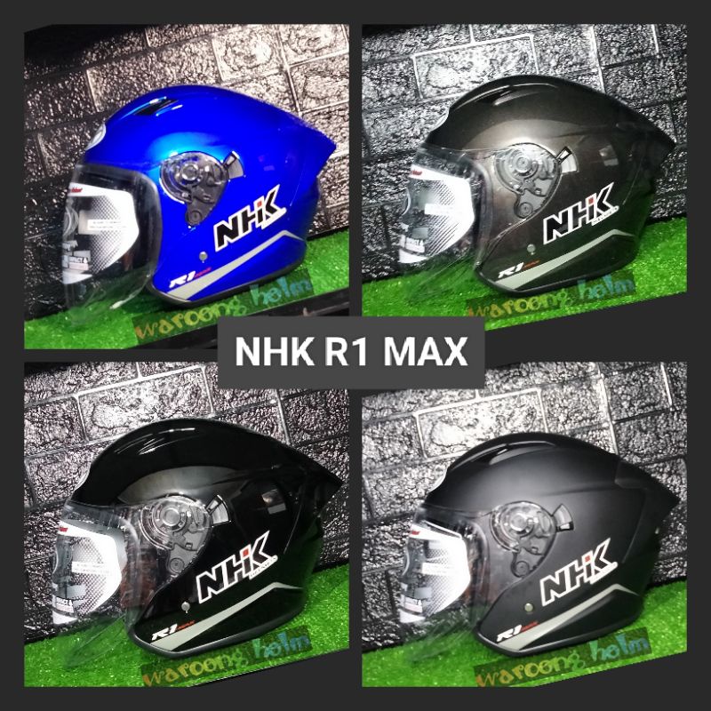 Jual HELM NHK R1 MAX | Shopee Indonesia