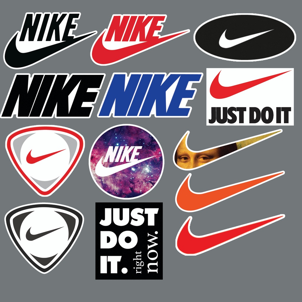 Jual Sticker Nike | Stiker Nike | Sticker Brand | | Shopee Indonesia