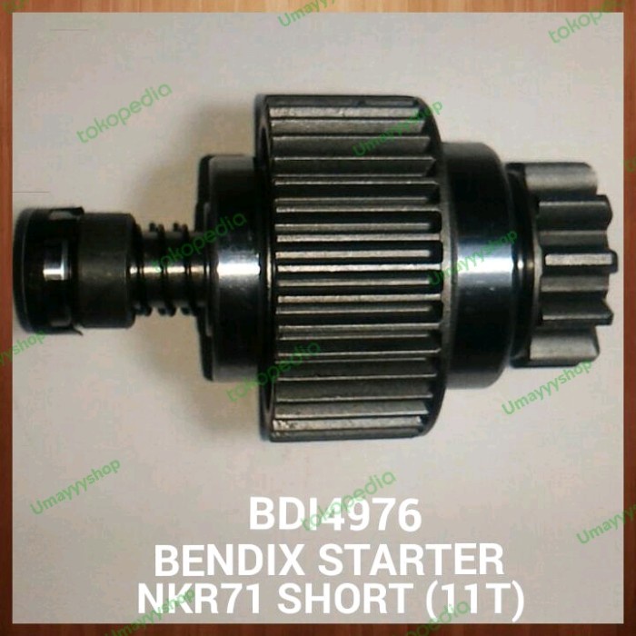 Jual bendix starter isuzu elf nkr71,nkr66 new short pendek(11t ...