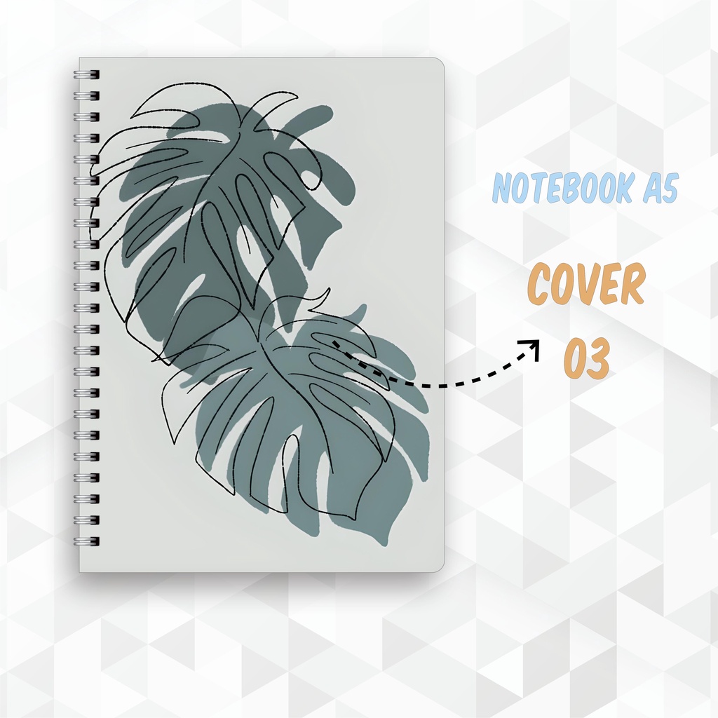Jual Notebook Buku Catatan A5 Estetik Aesthetic 50 Lembar | Shopee ...