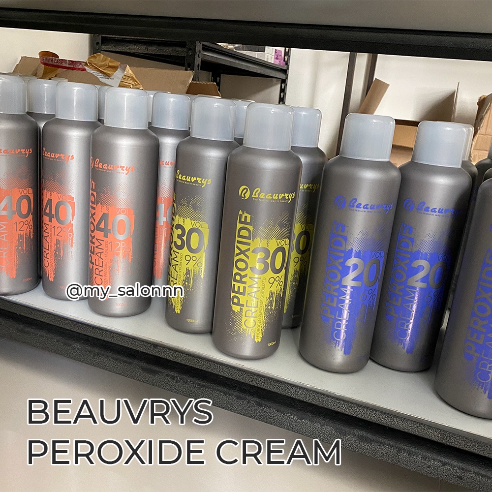 Jual BEAUVRYS PEROXIDE CREAM 1000ML / peroxite campuran cat dan ...