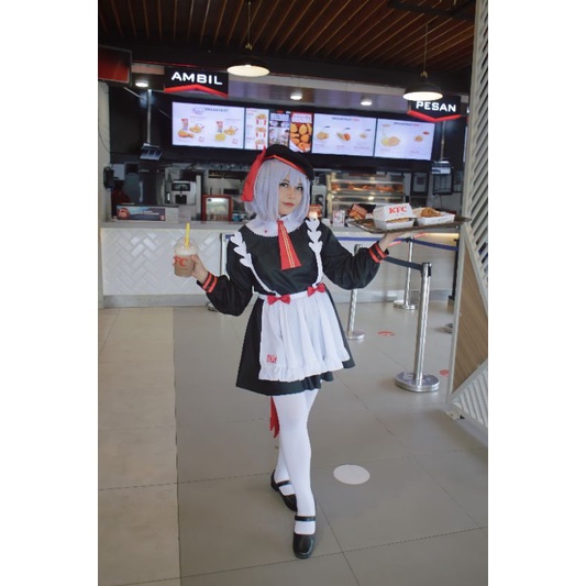 Jual Costume cosplay Noelle GI x KFC version | Shopee Indonesia