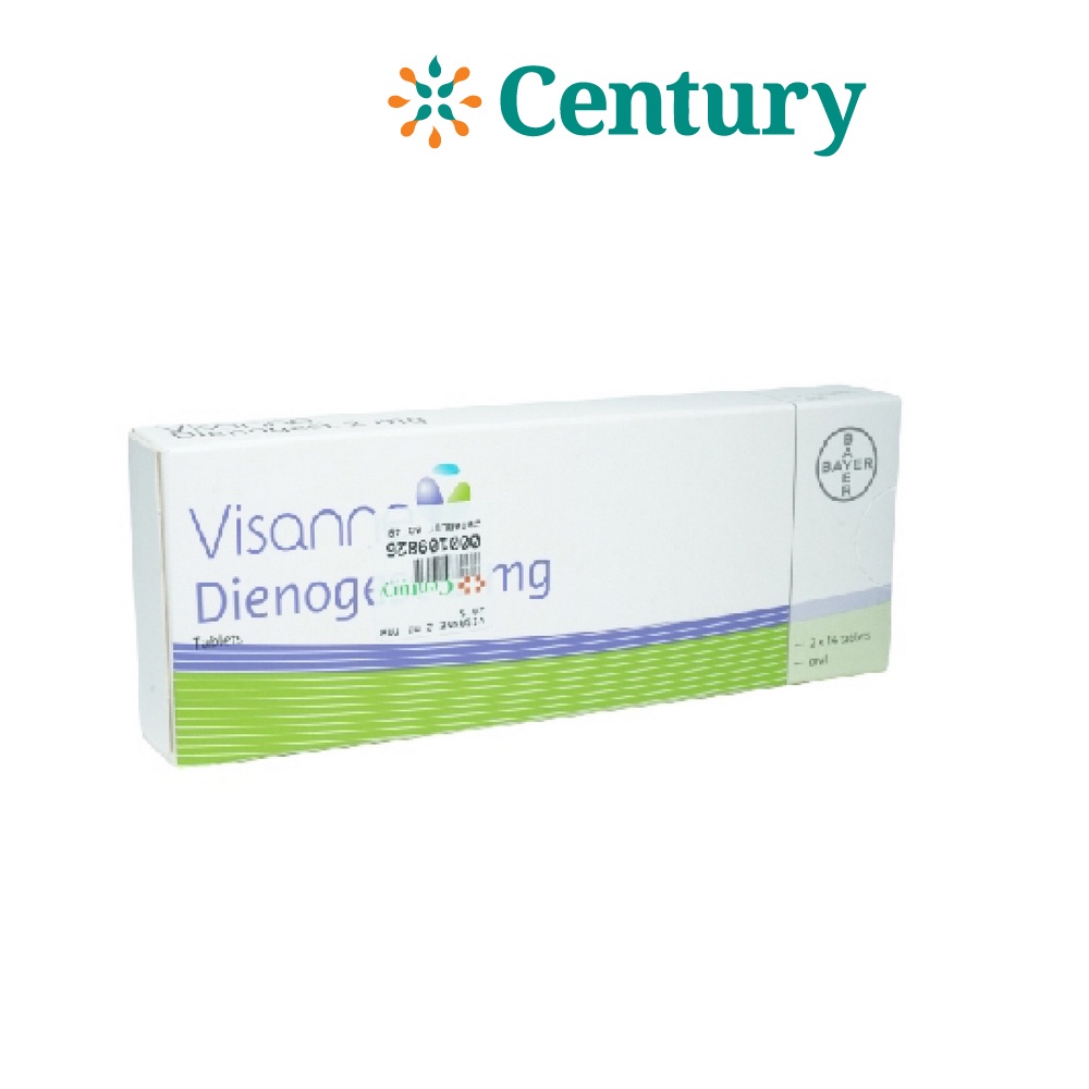 Jual VISANNE 2 MG 1 STRIP 14'S TAB/PIL KB/KONTRASEPSI ORAL | Shopee ...