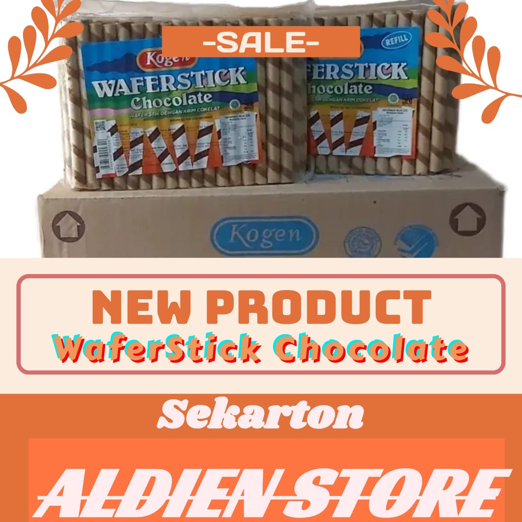 Jual Wafer Stick Chocolate Refil Sekarton | Shopee Indonesia