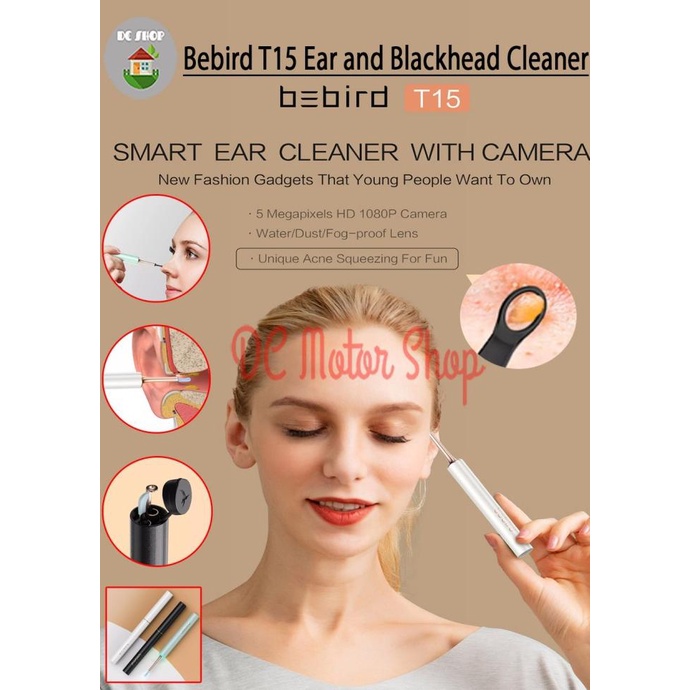 Jual BeBird T15 Kamera Pembersih Telinga Komedo / Ear Blackhead ...