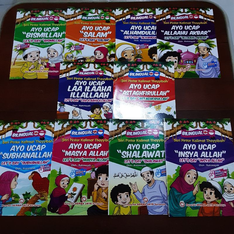 Jual Buku Cerita Islam PAUD TK Kalimat Toyyibah | Shopee Indonesia