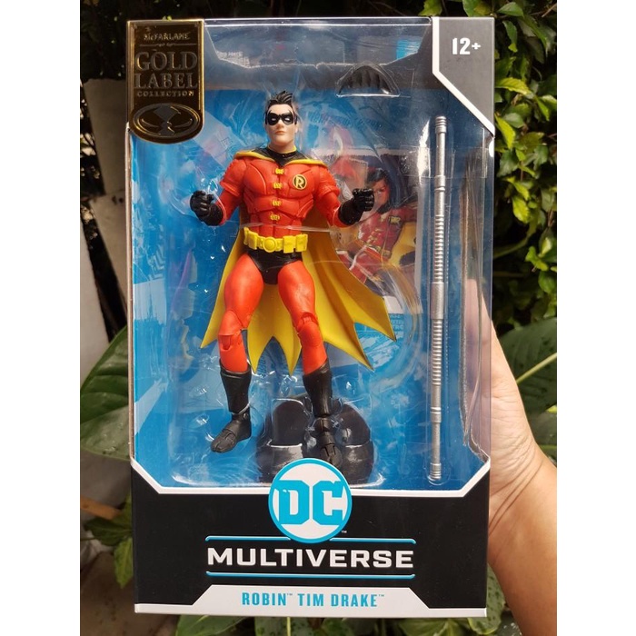 Jual DC Multiverse Gold Label Robin Tim Drake Red Suit Costume ...