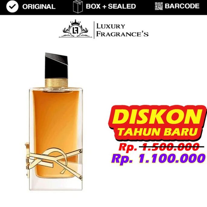 Jual Yves Saint Laurent Libre Intense EDP 90ml Original Full Box | Shopee Indonesia