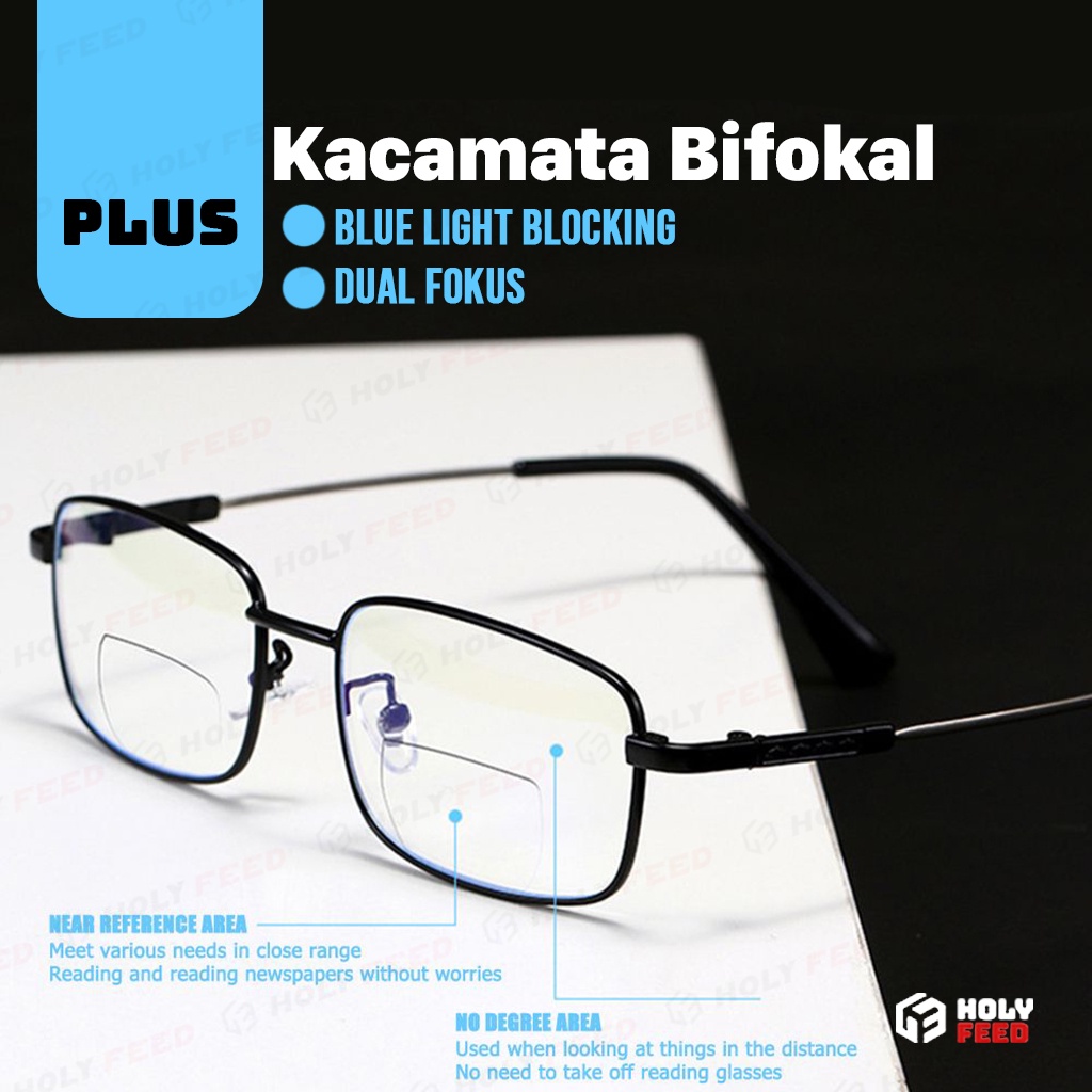 Jual Kacamata Plus Bifokal Anti Radiasi Lensa Baca Duduk Jalan ...