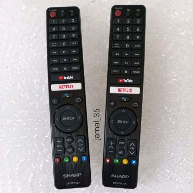 Jual REMOT TV SHARP ANDROID TV GB326WJSA | Shopee Indonesia