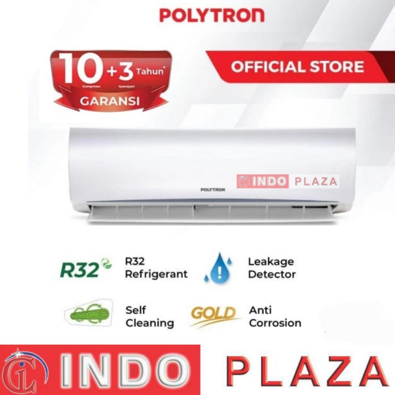 Jual AC POLYTRON 2 PK R32 PAC-18VH ANTI KARAT + SELF CLEANING | Shopee ...