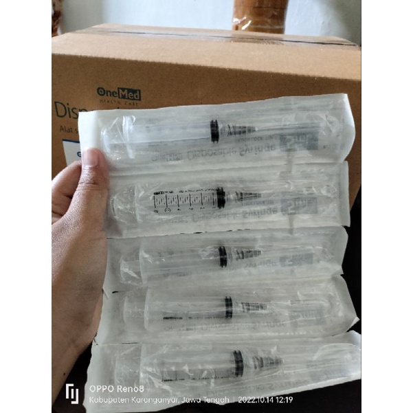 Jual Suntikan 5cc spuit 5cc PER 10PCS | Shopee Indonesia