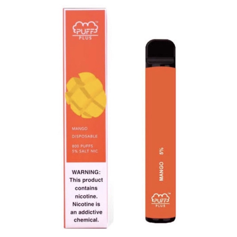 Jual PUFF PLUS DISPOSABLE PODS POD VAPE Vapoor Vapee SEKALI PAKAI 800 ...