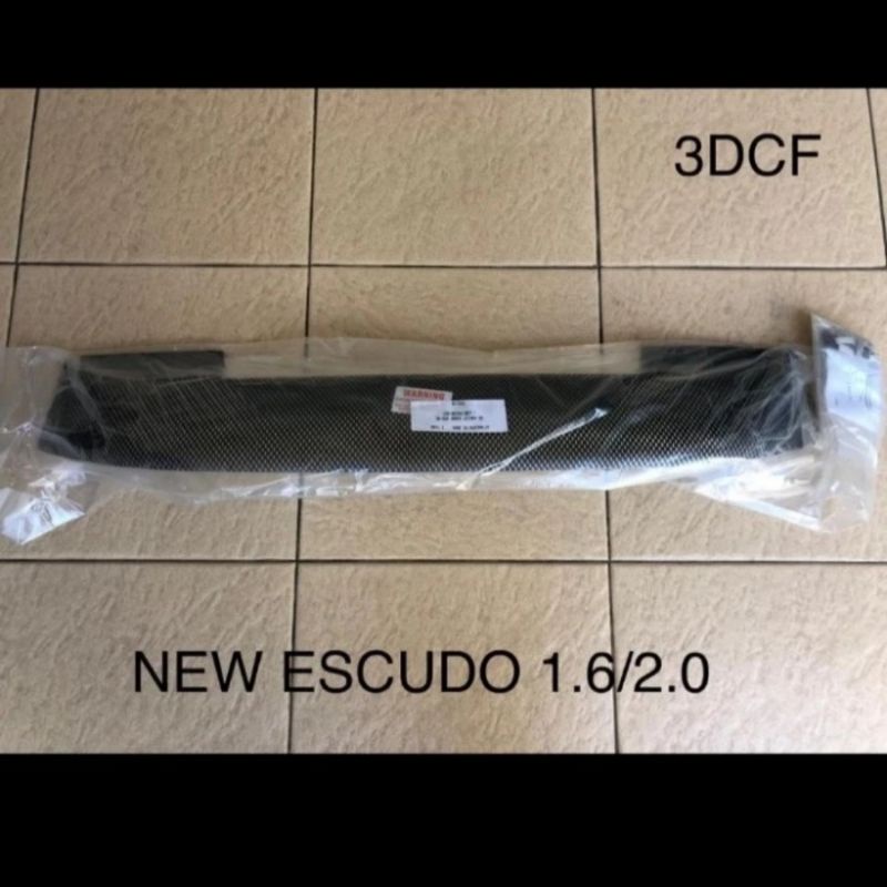Jual black visor spoiler kaca belakang suzuki escudo 1.6 /2.0 carbon 3 ...