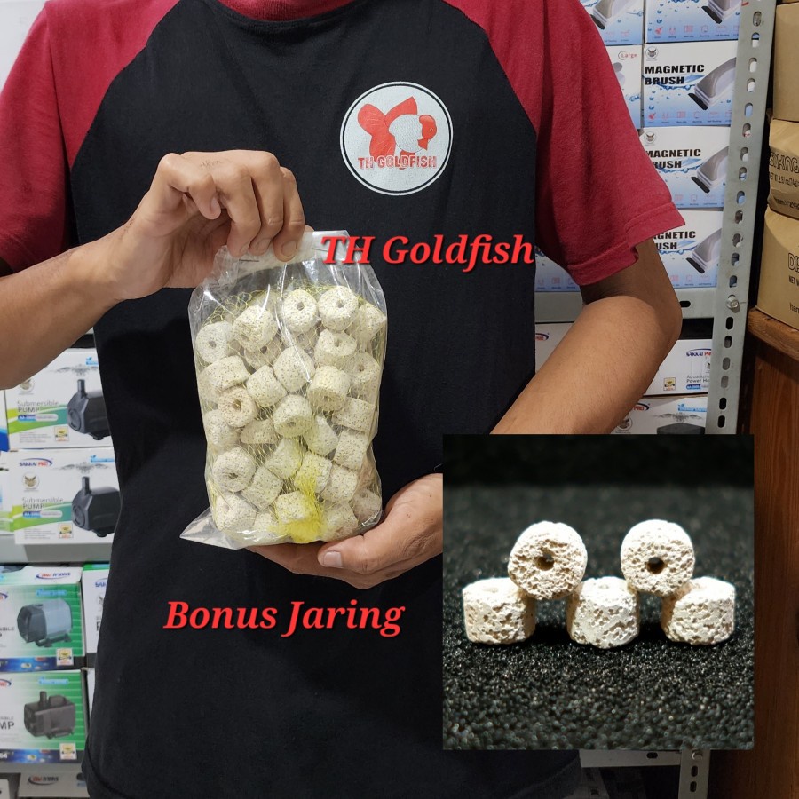 Jual Vivaria Super Bio Ring 500 gr Media Filter Rumah Bakteri | Shopee ...