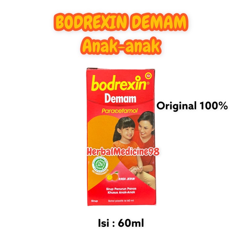 Jual BODREXIN DEMAM PARACETAMOL - obat demam anak | Shopee Indonesia