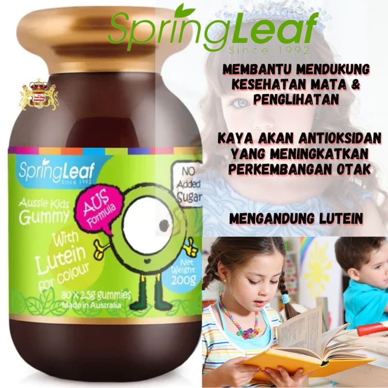 Jual springleaf kids lutein gummies 200g | Shopee Indonesia