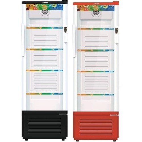 Jual SANKEN SRS279 Showcase 4 Rak 270 Liter 170 Watt Display Cooler ...