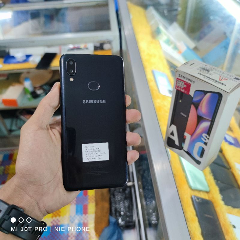 Jual Samsung galaxy A10s 2/32gb bekas second fullset | Shopee Indonesia